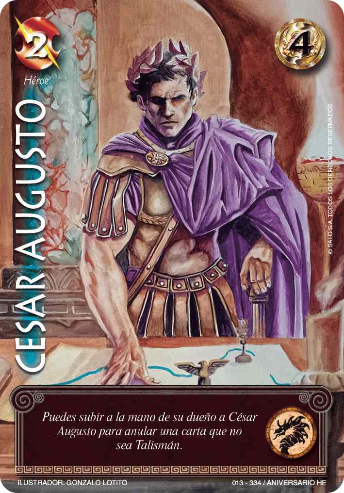 Cesar augusto - Mesa Redonda TCG