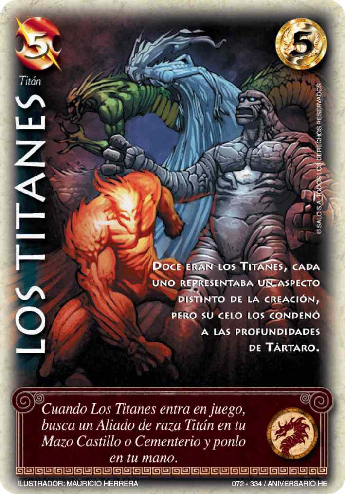 Los titanes - Mesa Redonda TCG