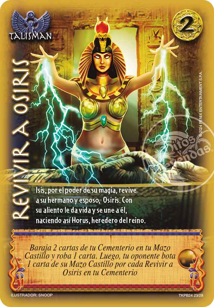 Revivir a osiris - Mesa Redonda TCG