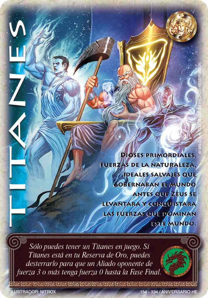 Titanes Foil - Mesa Redonda TCG
