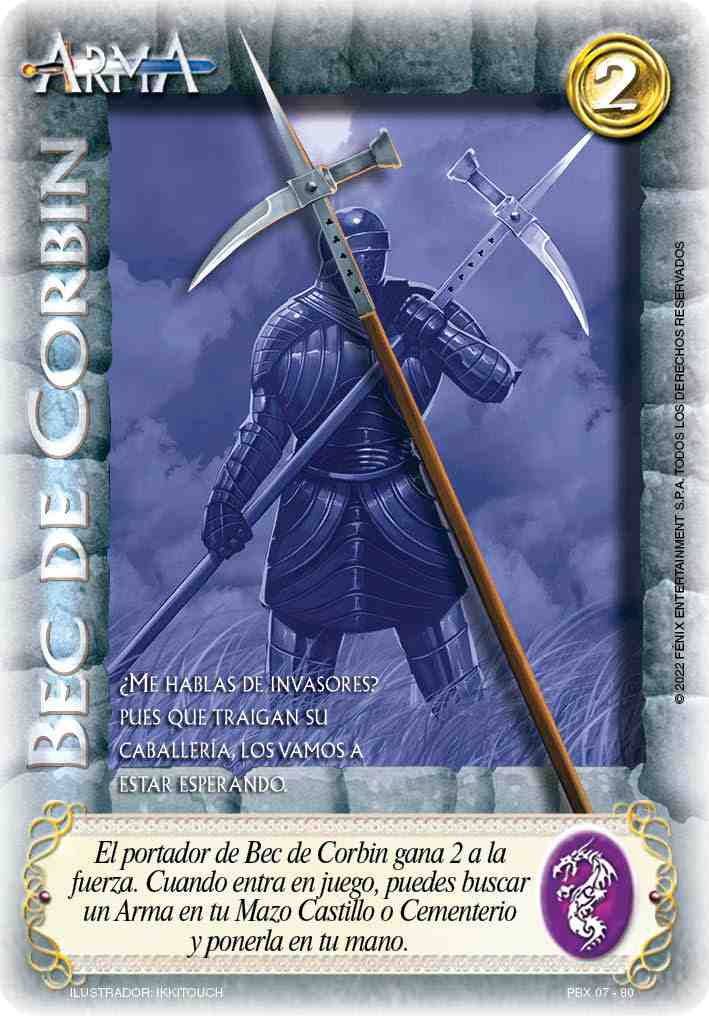 Bec de corbin - Mesa Redonda TCG